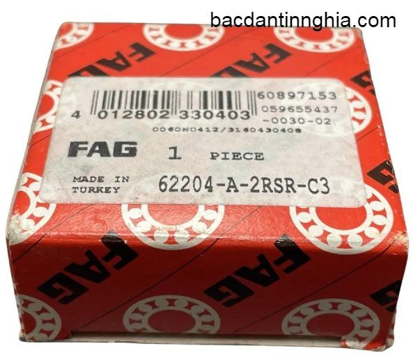 Bạc đạn vòng bi 62204-A-2RSR FAG – Bạc đạn Tín Nghĩa
