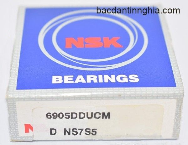 Bạc đạn vòng bi 6905 DDU NSK 25x42x9 – Bạc đạn Tín Nghĩa
