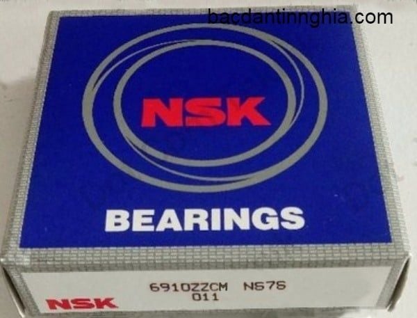 Bạc đạn vòng bi 6910ZZ NSK 50x72x12 – Bạc đạn Tín Nghĩa