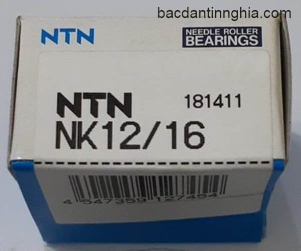 Bạc đạn vòng bi NK12/16 NTN 12x19x16 – Bạc đạn Tín Nghĩa
