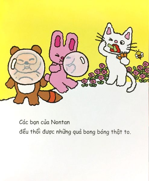 Bé Mèo Nontan 3 - Thổi Bong Bóng Kẹo Cao Su – Cá Chép Bookstore