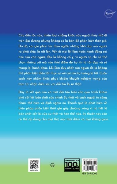 Truth vs Falsehood - phân biệt thật giả – Cá Chép Bookstore