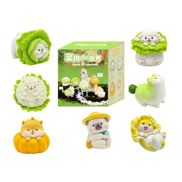 Mô Hình Trang Trí - Thế Giới Chó Bắp Cải – Cá Chép Bookstore