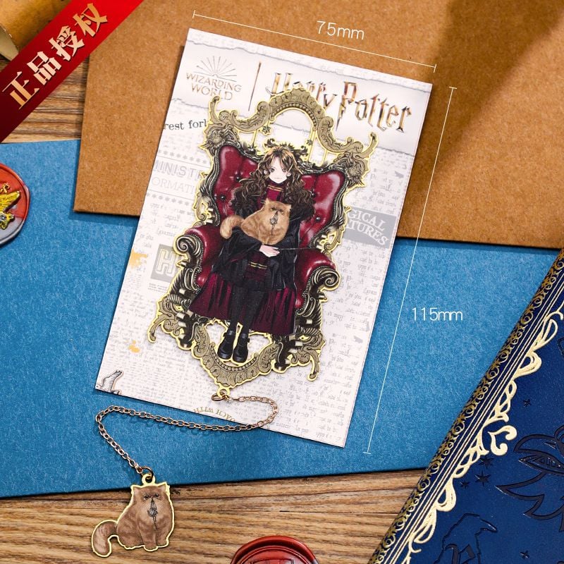 Kẹp sách, bookmark kim loại các nhân vật Harry Potter – Cá Chép Bookstore