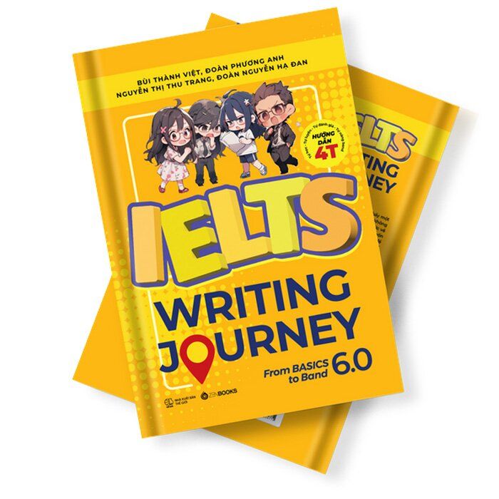 IELTS Writing Journey - From Basics To Band 6.0 – Cá Chép Bookstore