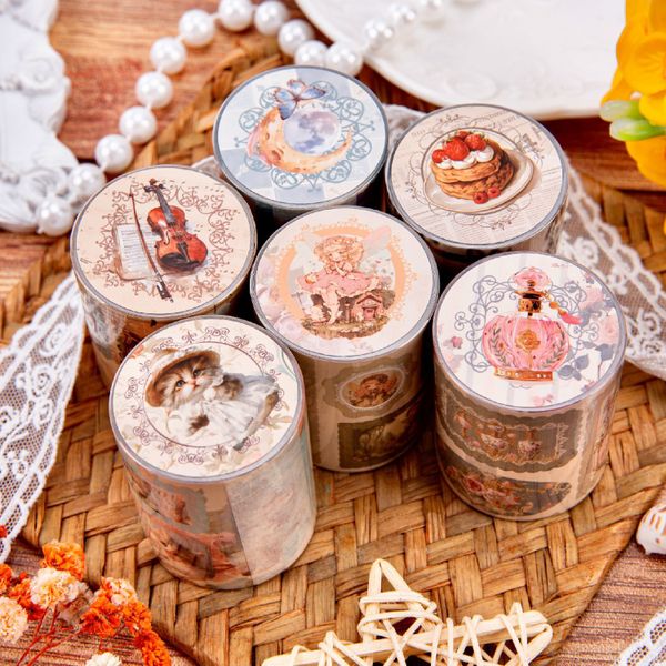 Cuộn sticker hình dán trang trí - Phong cách châu Âu cổ điển – Cá Chép ...