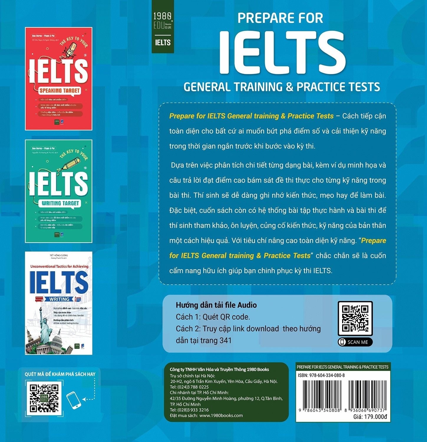 Prepare For Ielts General Training & Practice Tests – Cá Chép Bookstore