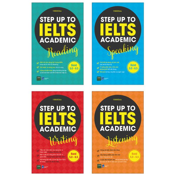 Bộ Step Up To Ielts Academic – Cá Chép Bookstore