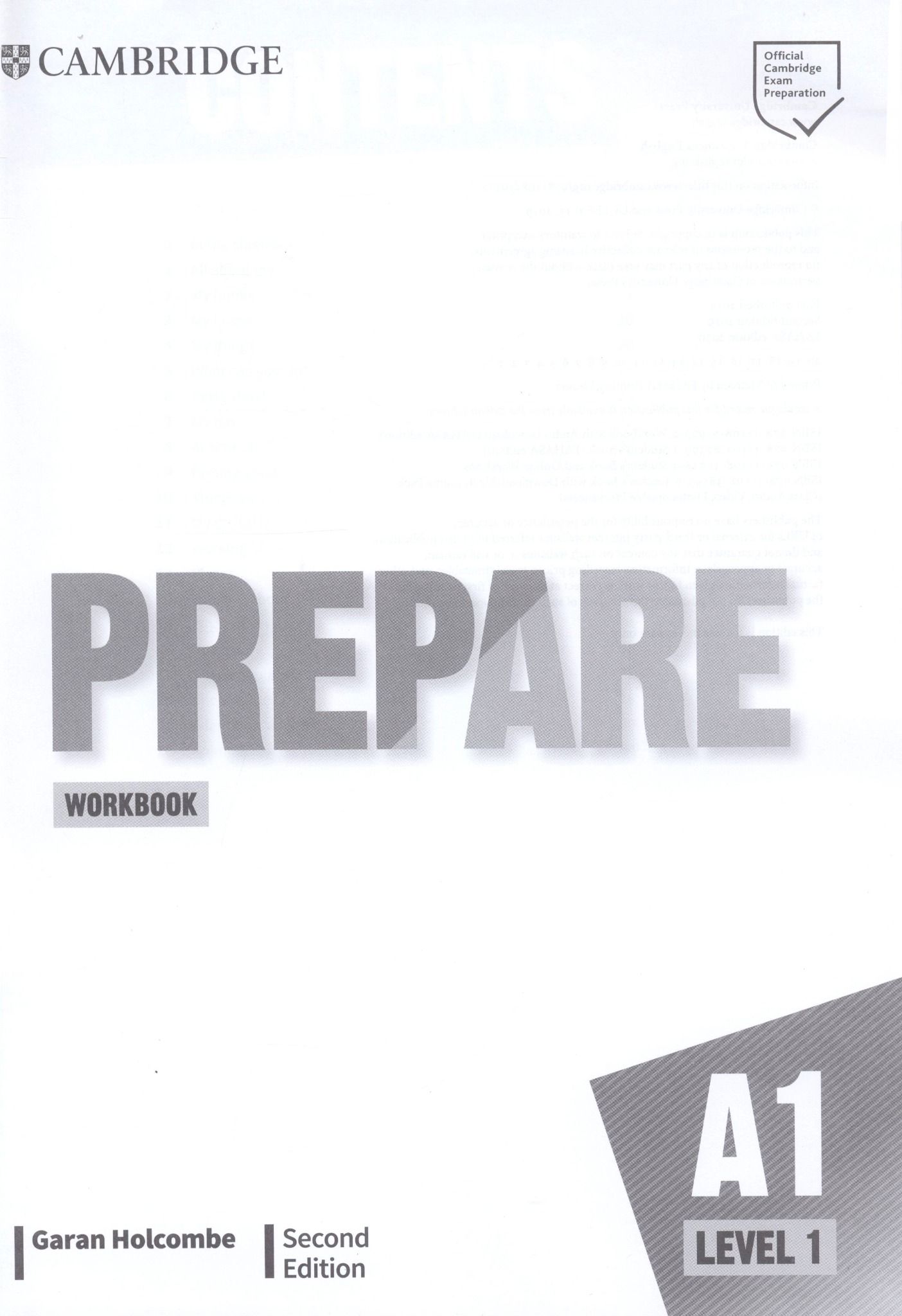 Prepare A1 Level 1 Workbook - Second Edition – nhasachthanhdung