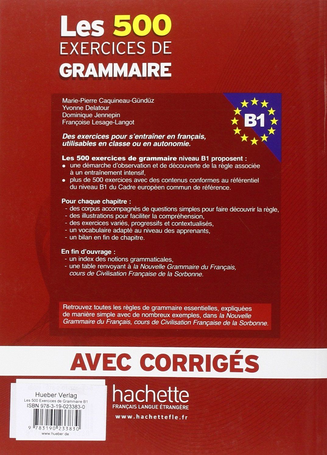 Les 500 exercices de Grammaire Niveau B1- avec corrigés – nhasachthanhdung