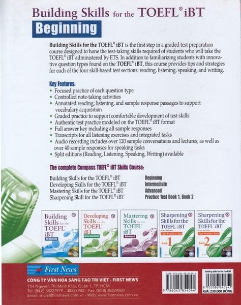 Building Skills For The TOEFL IBT - Beginning – nhasachthanhdung
