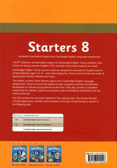 Cambridge young learners English tests Starters 8 – nhasachthanhdung