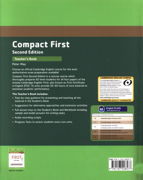 Compact First for Schools teacher's book – nhasachthanhdung