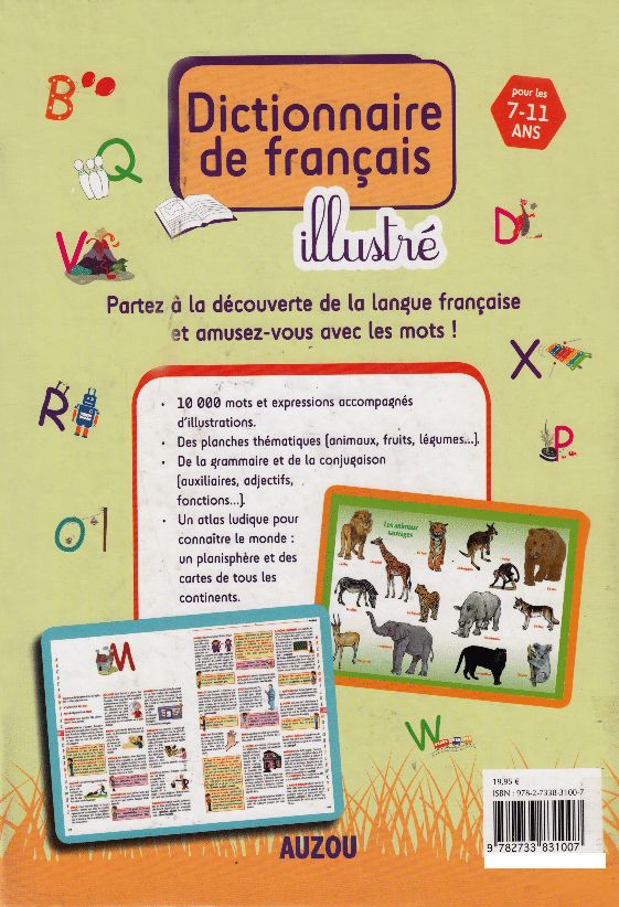 Dictionnaire de Francais - illustré từ điển bằng hình tiếng pháp ...