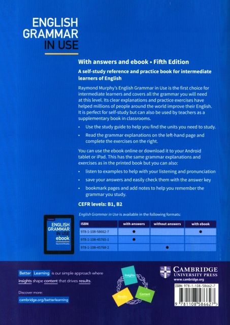 English grammar in use 5th edition (bản in màu) – nhasachthanhdung
