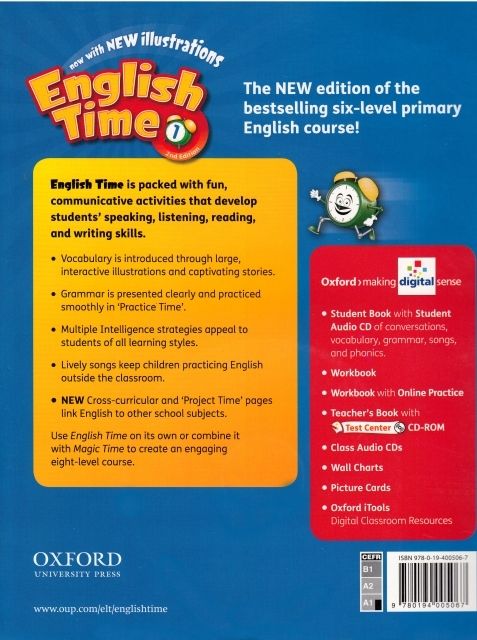 English time 1 (2nd edition) student book – nhasachthanhdung