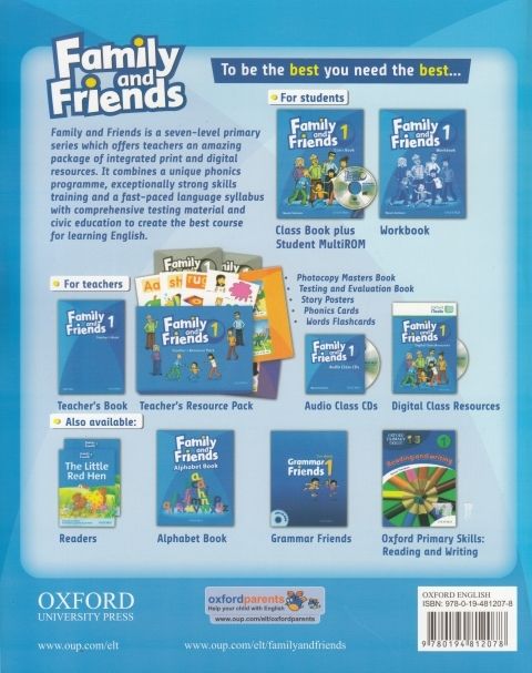 Family and friends 1 class book – nhasachthanhdung