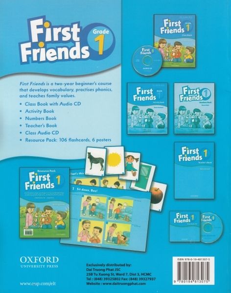 First Friend Grade 1 Class Book – nhasachthanhdung