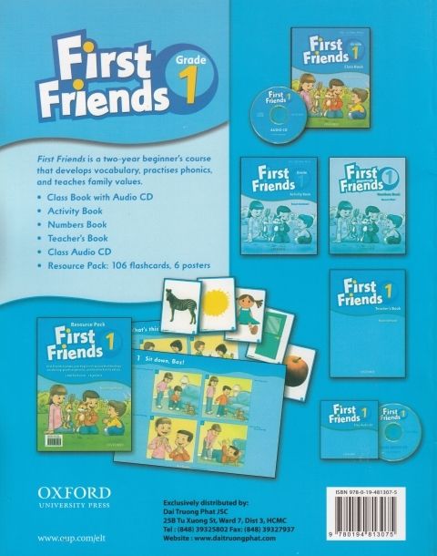 First Friend Grade 1 Class Book – nhasachthanhdung
