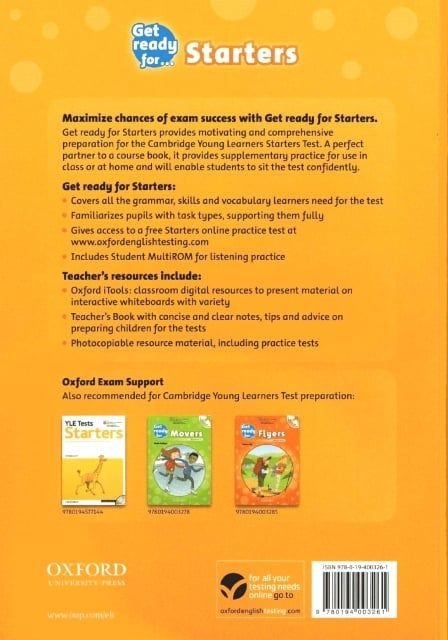 Get Ready for... Starters Student's Book 2nd – nhasachthanhdung