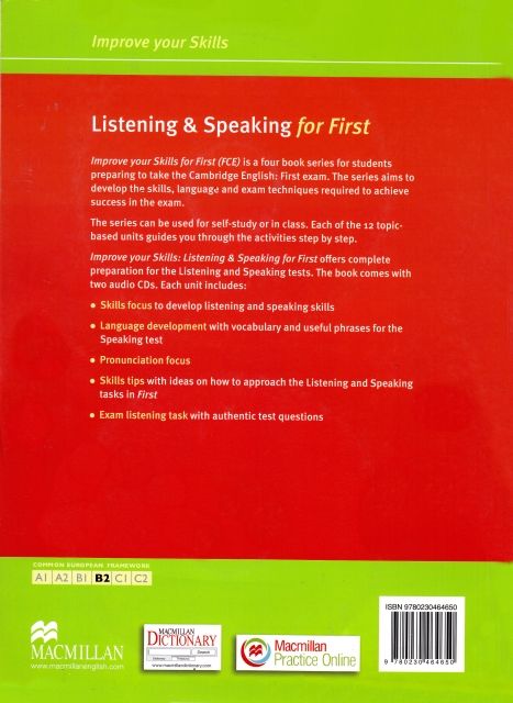 B2 - Improve your skills Listening & Speaking for First – nhasachthanhdung