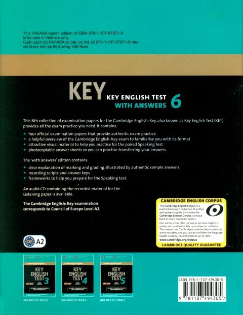 Cambridge Key English Test 6 with Answers – nhasachthanhdung
