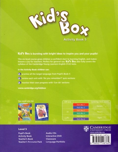 Kid's box 5 Activity Book – nhasachthanhdung