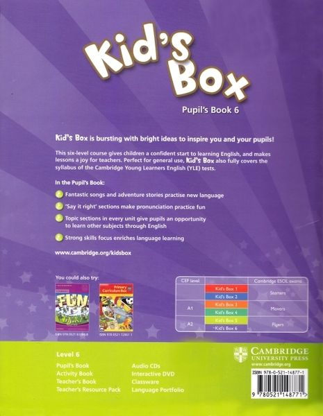 Kid`s box 6 pupil book – nhasachthanhdung