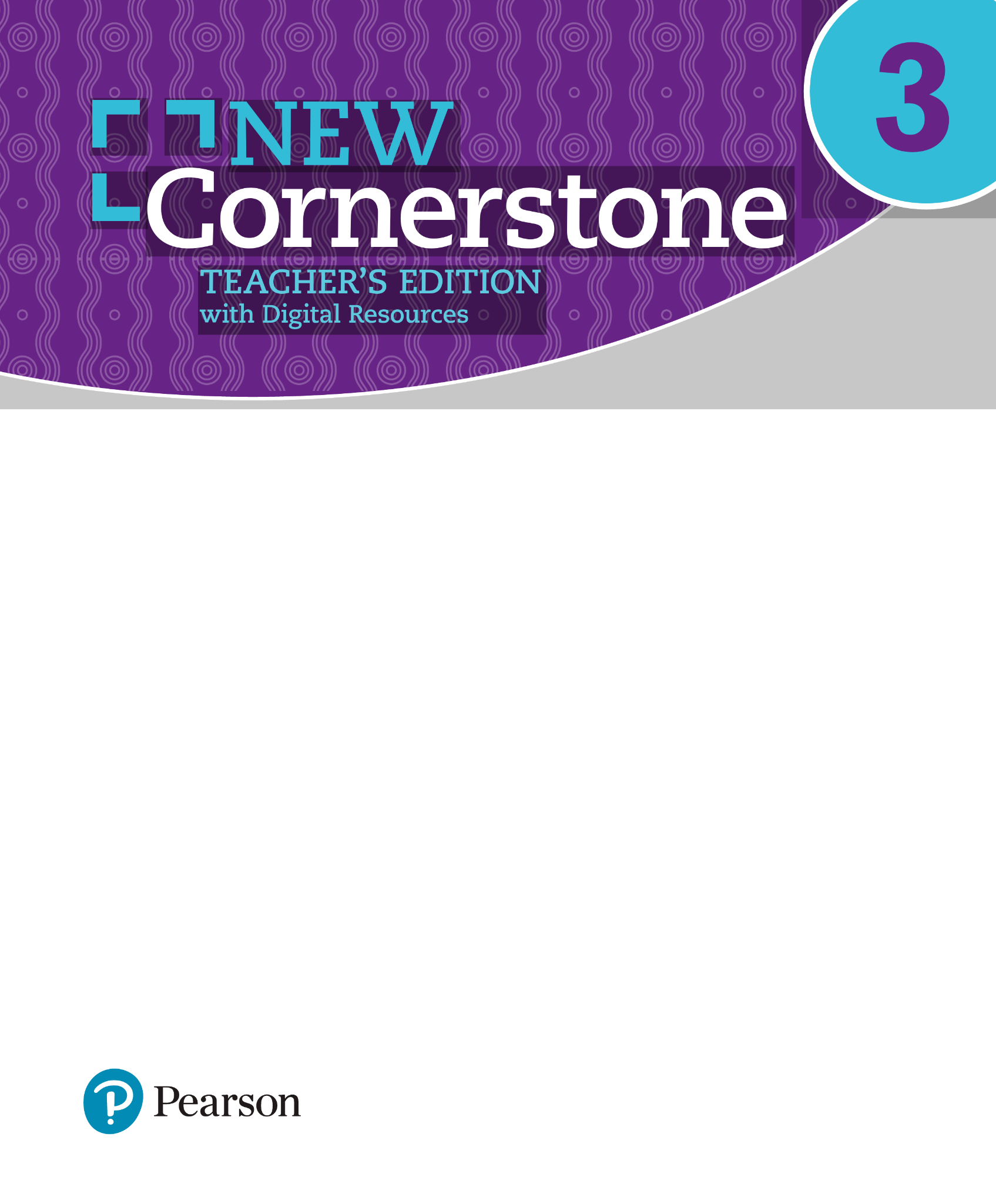New Cornerstone 3 Teacher's book – nhasachthanhdung