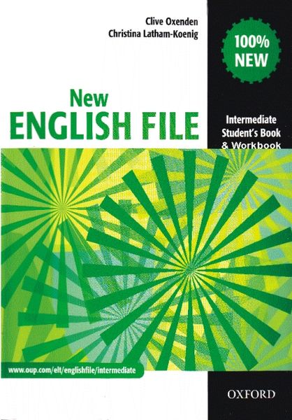 New English File Intermediate student's book and workbook ...