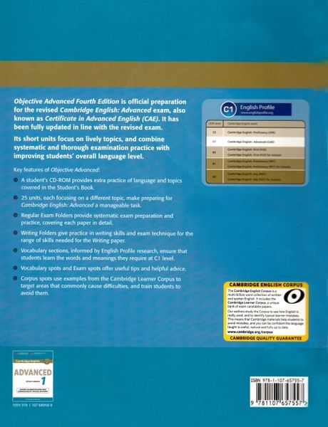 C1 - Objective Advanced Student's Book with answers (4th edition ...