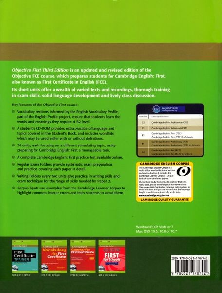 B2 - Objective First Student's book Third Edition – nhasachthanhdung