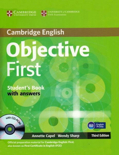 B2 - Objective First Student's book Third Edition – nhasachthanhdung