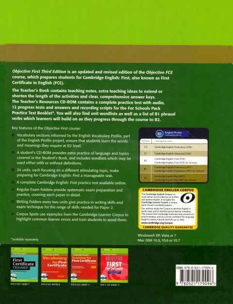 B2 - Objective First Teacher's book Third Edition – nhasachthanhdung