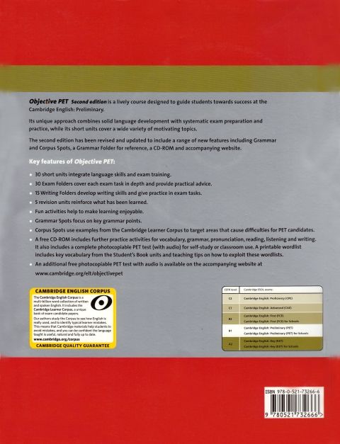 B1 - Objective PET student's book (2nd editon) – nhasachthanhdung