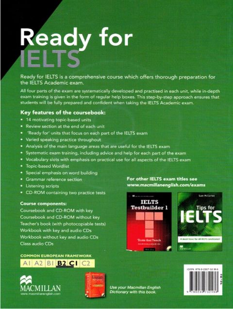 Ready for IELTS Coursebook with key – nhasachthanhdung