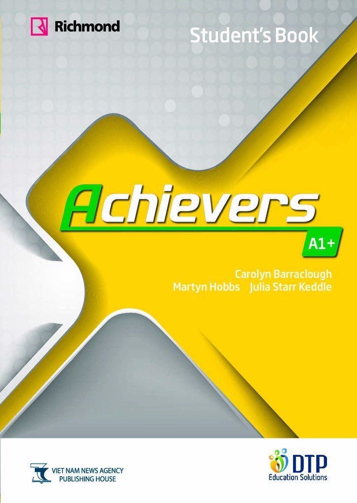 Achievers A1+ Student's Book – nhasachthanhdung