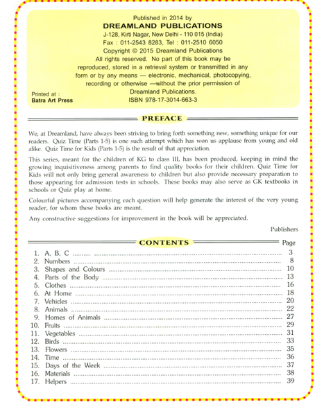 Quiz Time for Kids : Test Your Child's IQ – nhasachthanhdung