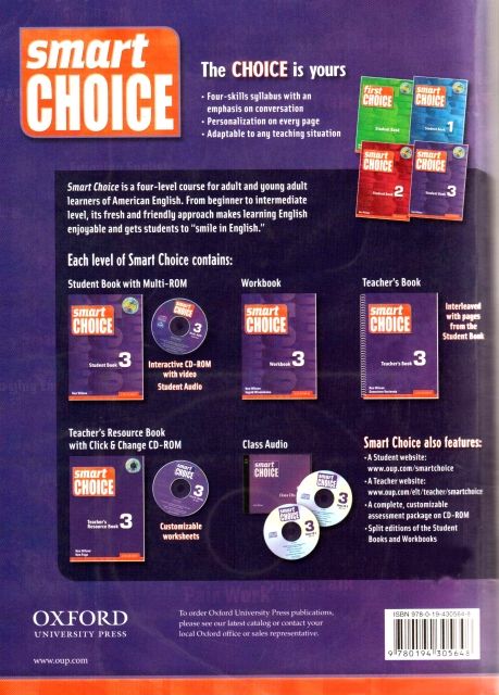 Smart choice 3 (2nd edition) student book – nhasachthanhdung