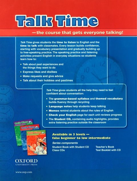 Talk time 2 - student book – nhasachthanhdung