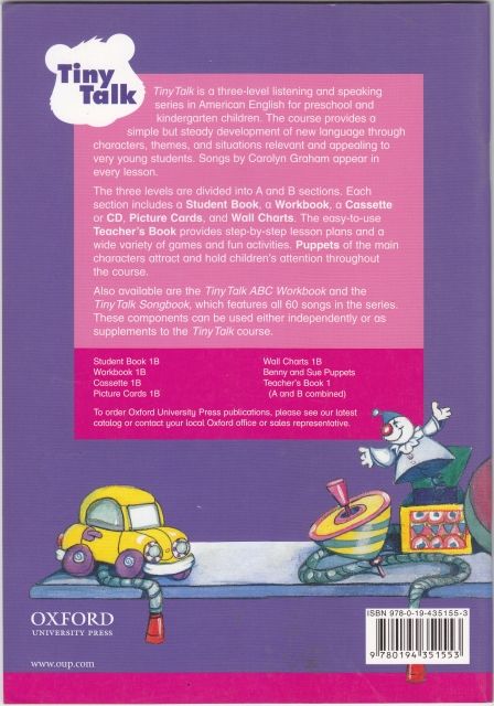 Tiny talk 1B - student book – nhasachthanhdung