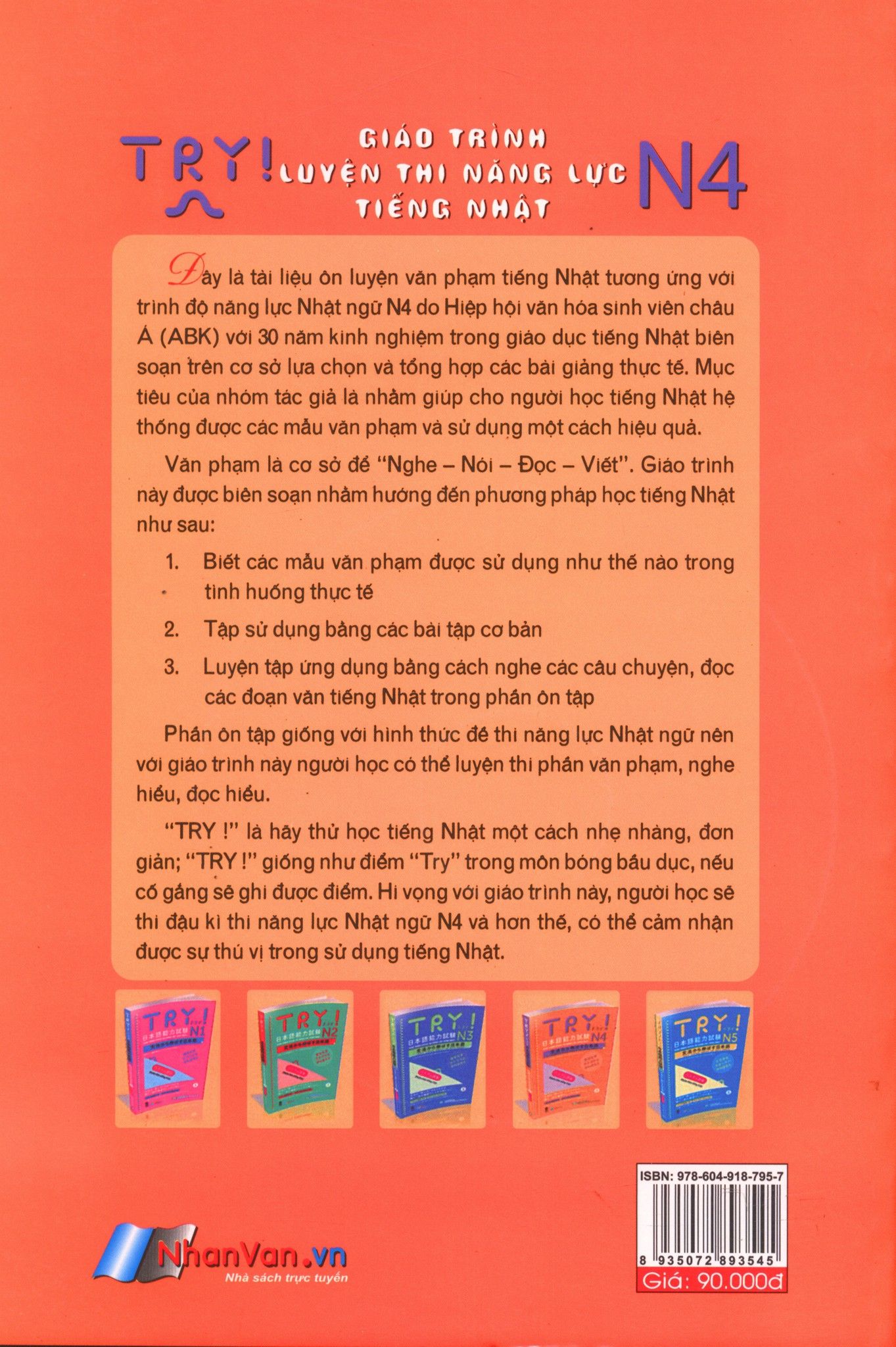 Try N4 ( kèm CD) – nhasachthanhdung