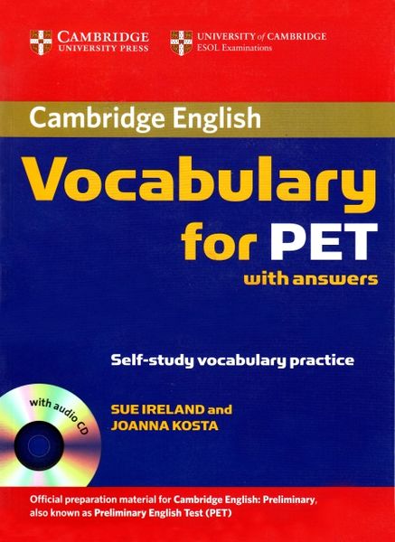 B1 - Vocabulary For PET With Answers – nhasachthanhdung