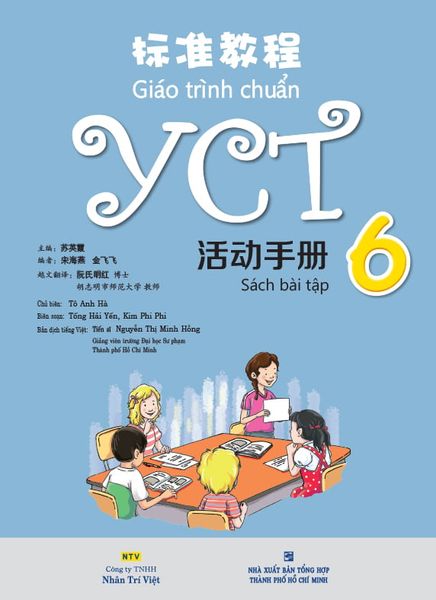 Giáo trình chuẩn YCT 6 Sách bài tập – nhasachthanhdung