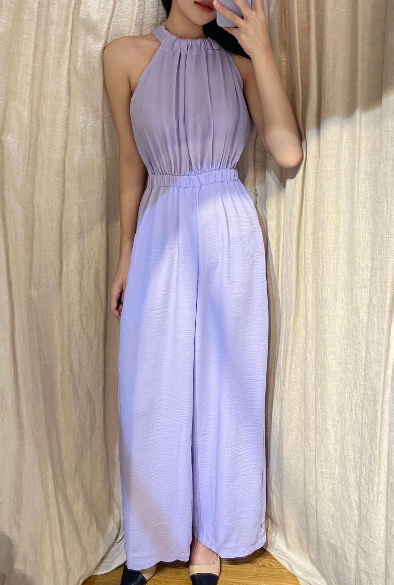 Jumsuit yếm cột cổ - D683 – Pomelo Flower