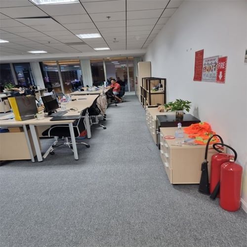 Quận 10 - Thảm ALPS 1116 xám - Thảm văn phòng