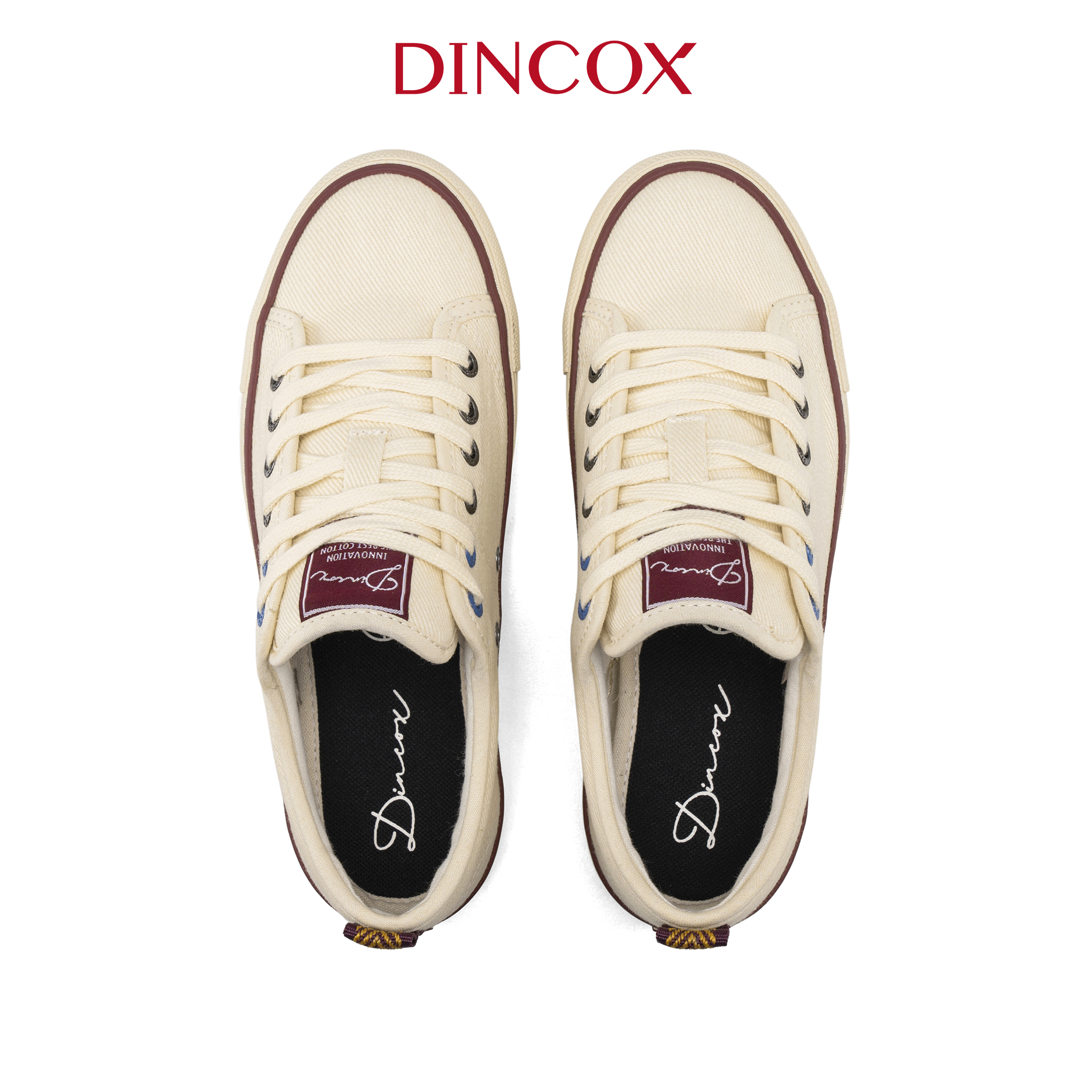 Giày sneakers C40 WHITE – DinCox Shoes