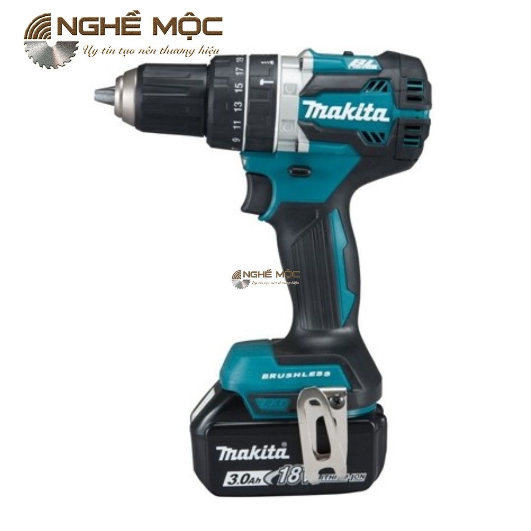 Máy khoan búa vặn vít dùng pin Makita DHP484 – mochaiphat
