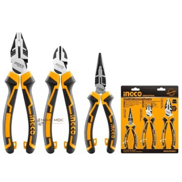 Bộ 3 kìm răng cao cấp INGCO HKHLPS2831 – mochaiphat