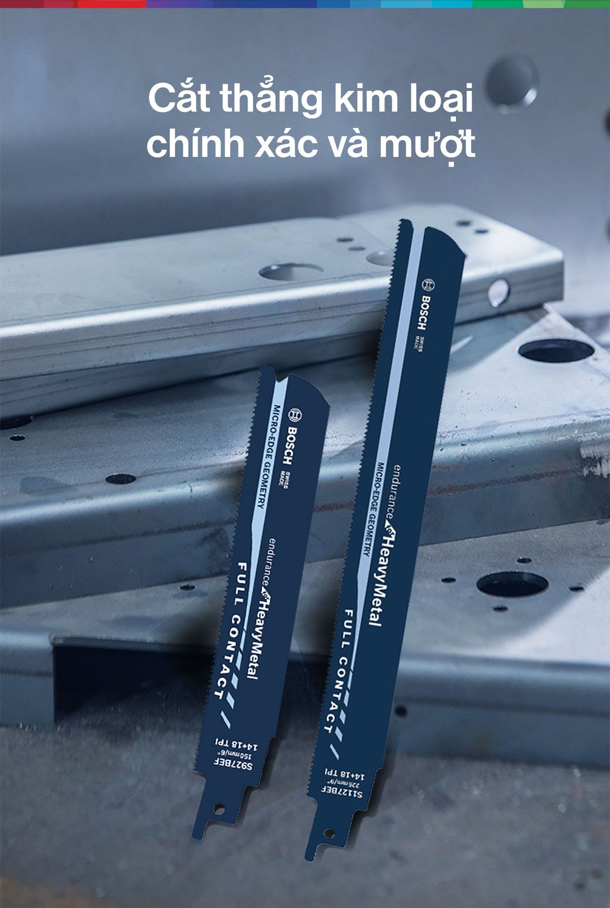 Bộ 5 lưỡi cưa kiếm cắt sắt Bosch S1127BEF – mochaiphat